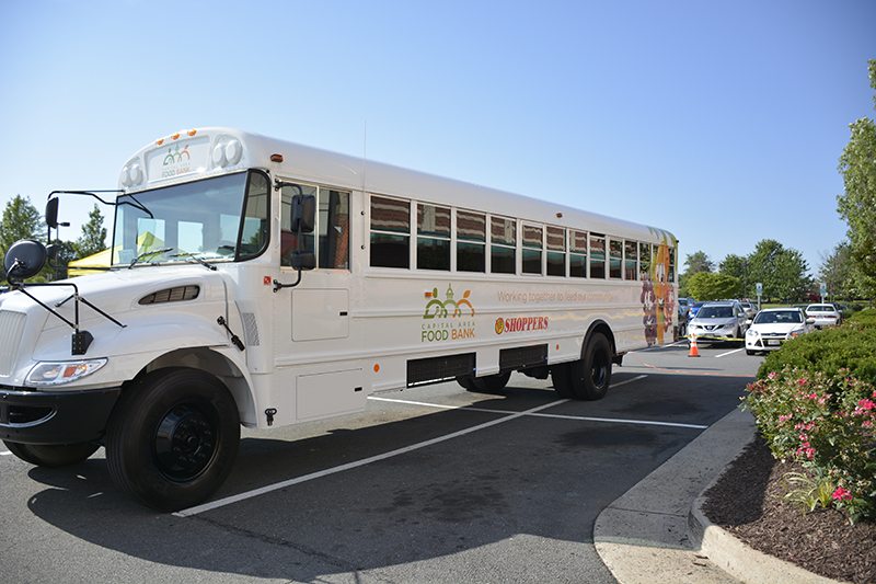 The Meals on the Bus Go Round - Capital Area Food Bank