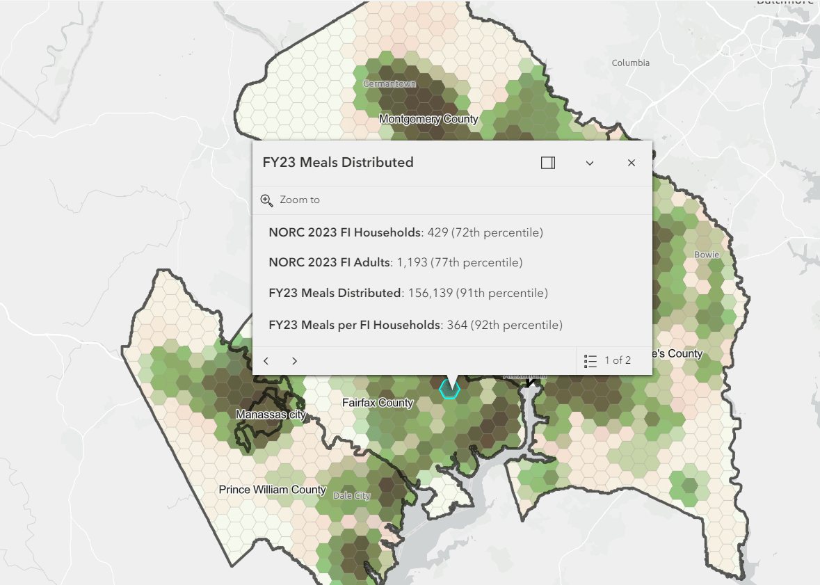 Numbers that Reduce Hunger: The Hunger Heat Map - Capital Area Food Bank