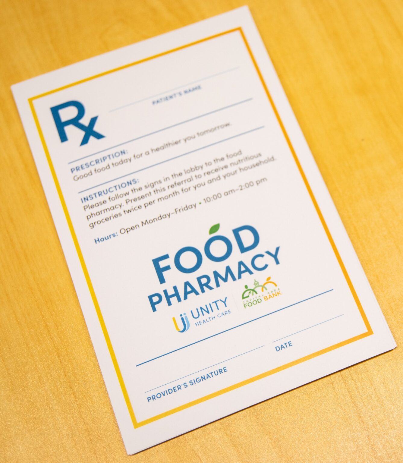 Food, Nutrition and Health Program | Capital Area Food Bank