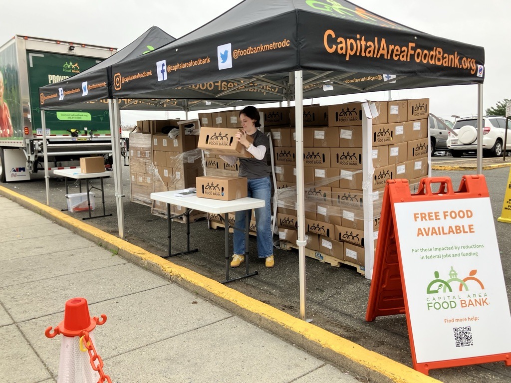 Free food distributions for federal workers and contractors - Capital ...